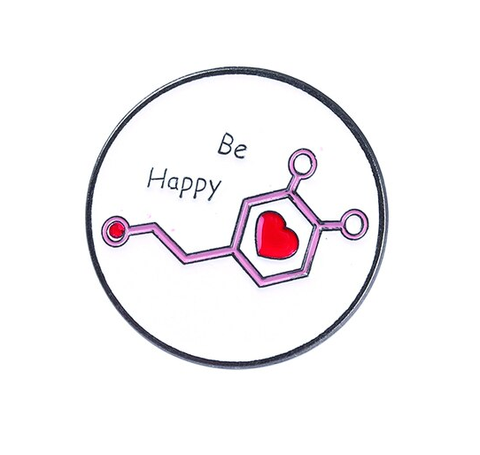 Be Happy (Dopamine) Pin | MedicoStore مدكو ستور