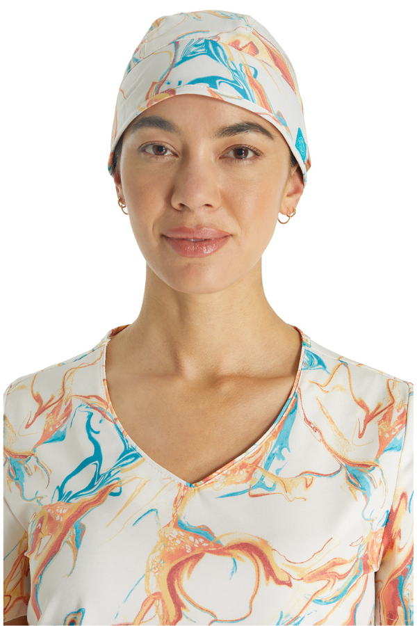 Unisex Print Scrub Hat in Mineral Swirl – MedicoStore مدكو ستور